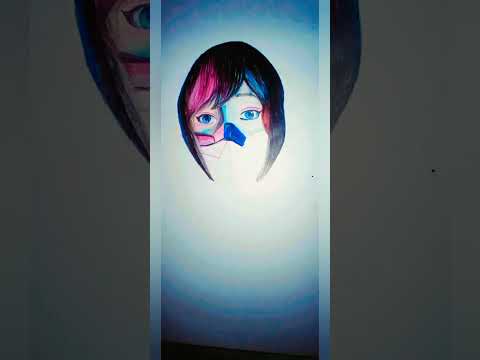 cyber girl art