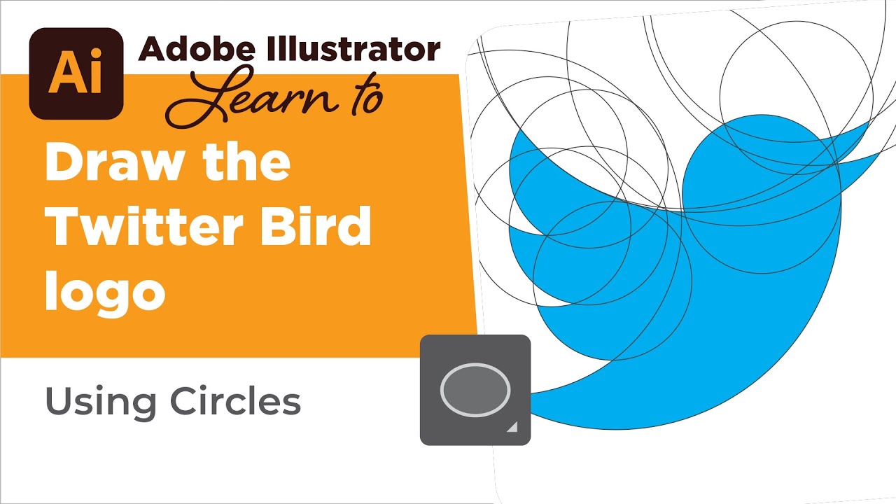 How to Draw the Twitter Bird Logo (Step by Step)