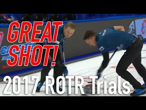 2017 Tim Hortons Roar of the Rings - Brad Gushue - Thin Pick Through Hole