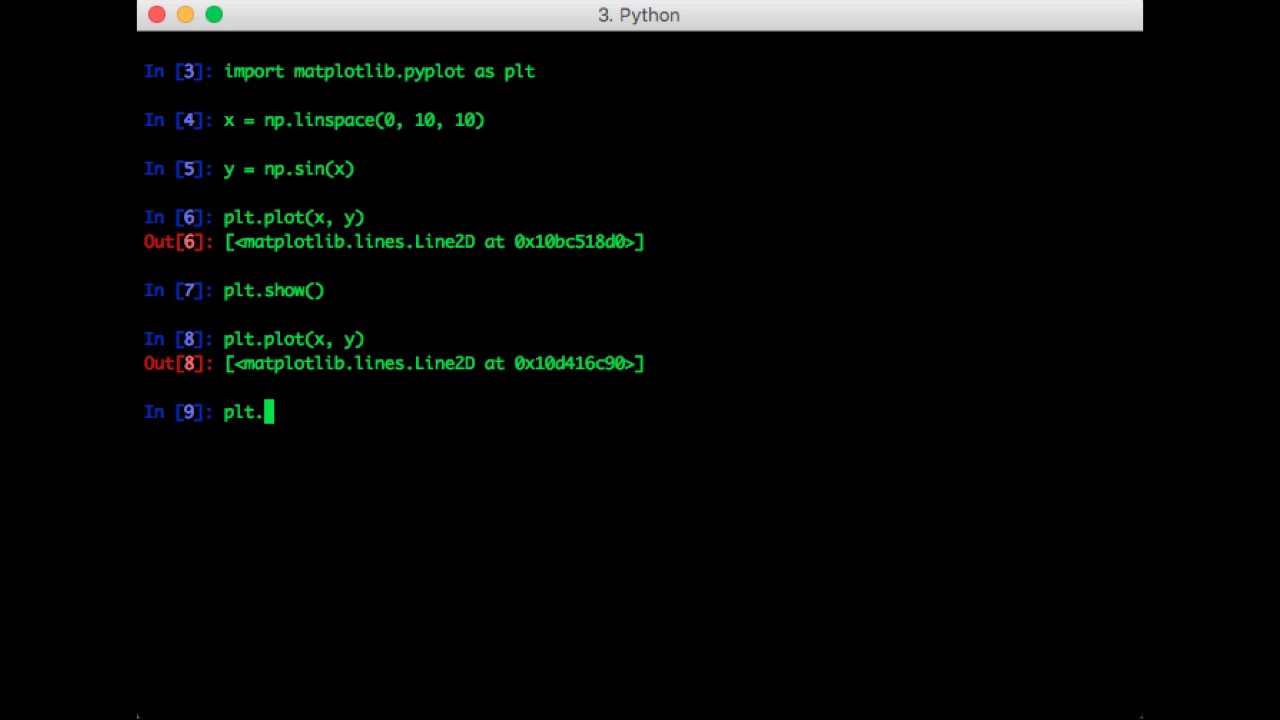 The Numpy Stack in Python - Lecture 18: Line Chart