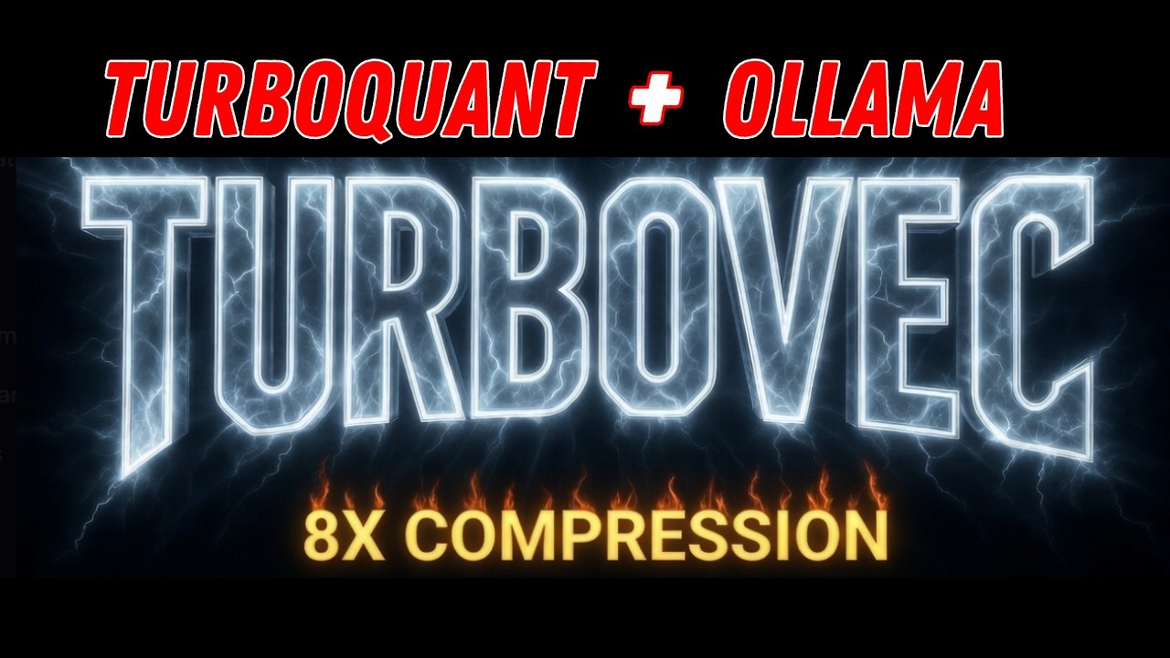 Turbovec - Google's TurboQuant Implementation with Ollama | 8x Compression Proven