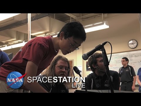 Space Station Live: Hamming it up on Space Station – ISS FAN CLUB – for ...
