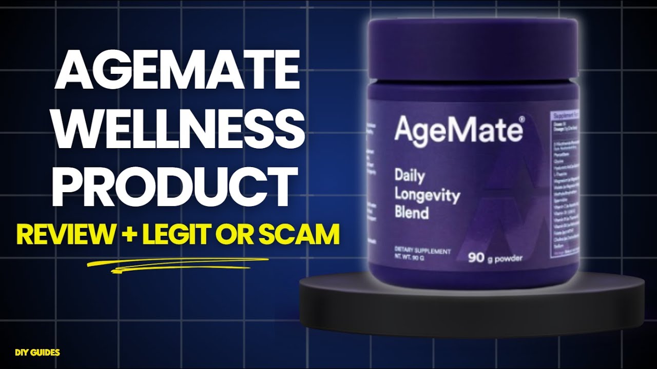 Agemate Review: Legit Or Scam All In One Wellness Product? Does It Really Work?