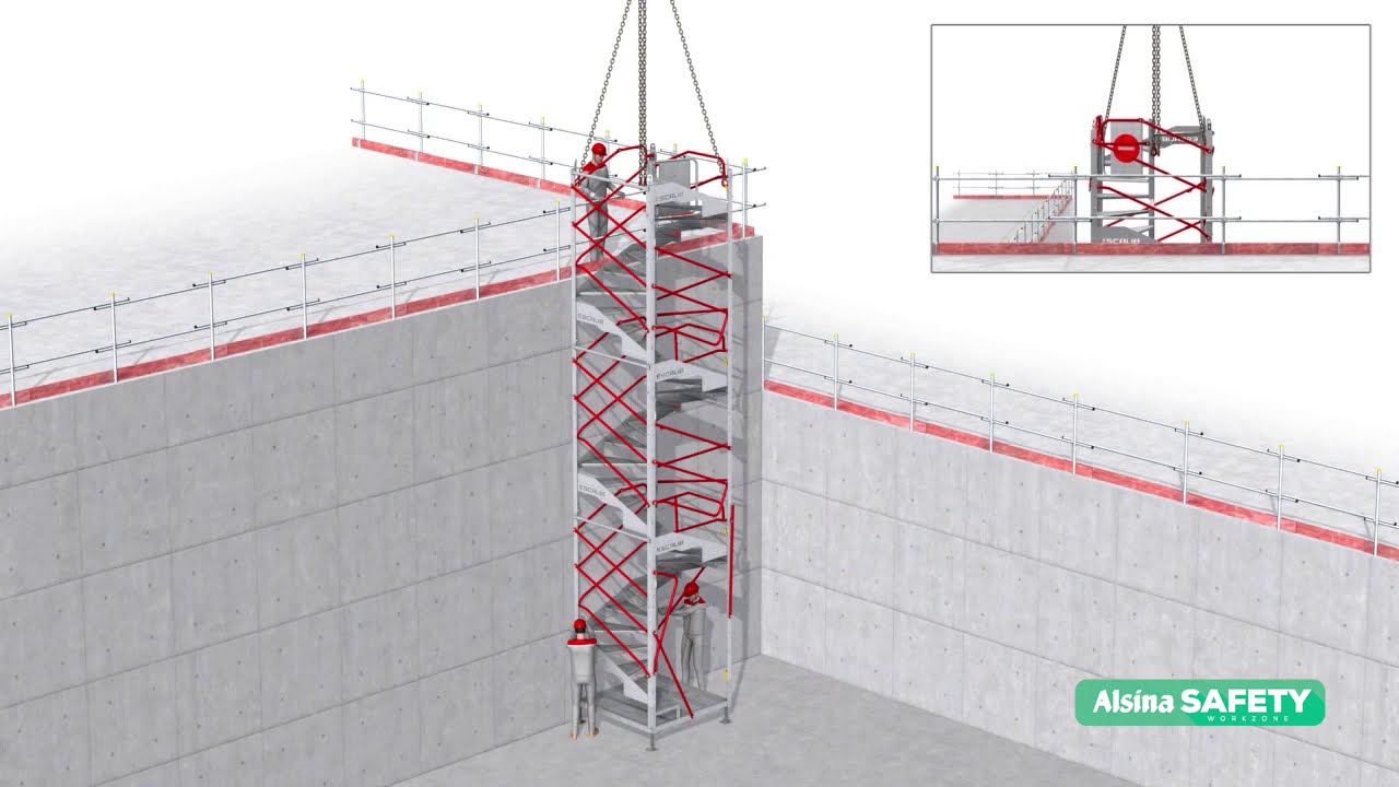 Alsina Safety | Modular Stair Tower