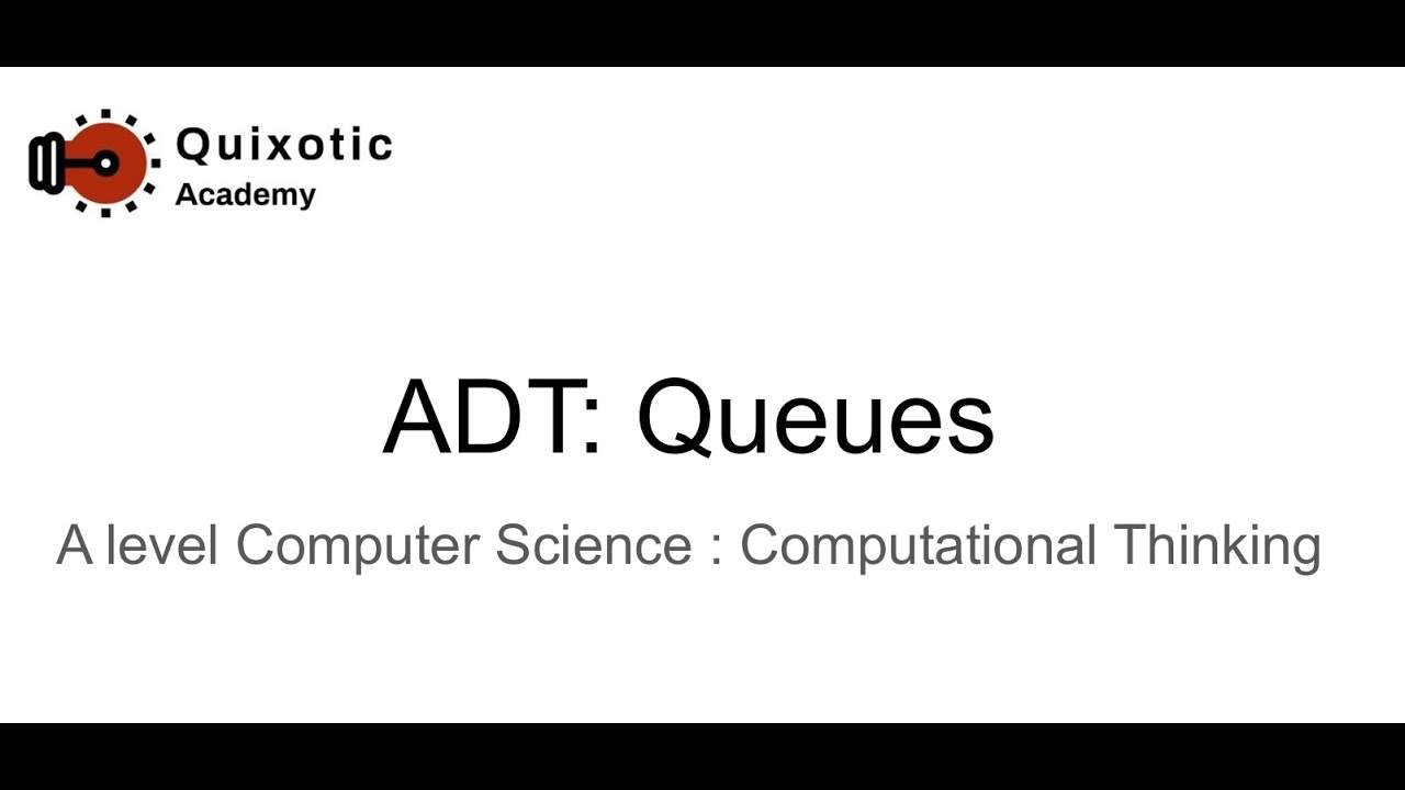 Abstract Data Types: Queues (Concept+Python code)