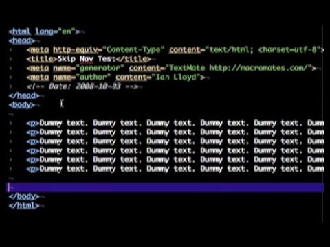 Skip Navigation Builder | Web Accessibility