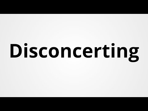 Disconcerting | Definition & Pronunciation | Learn English Vocabulary