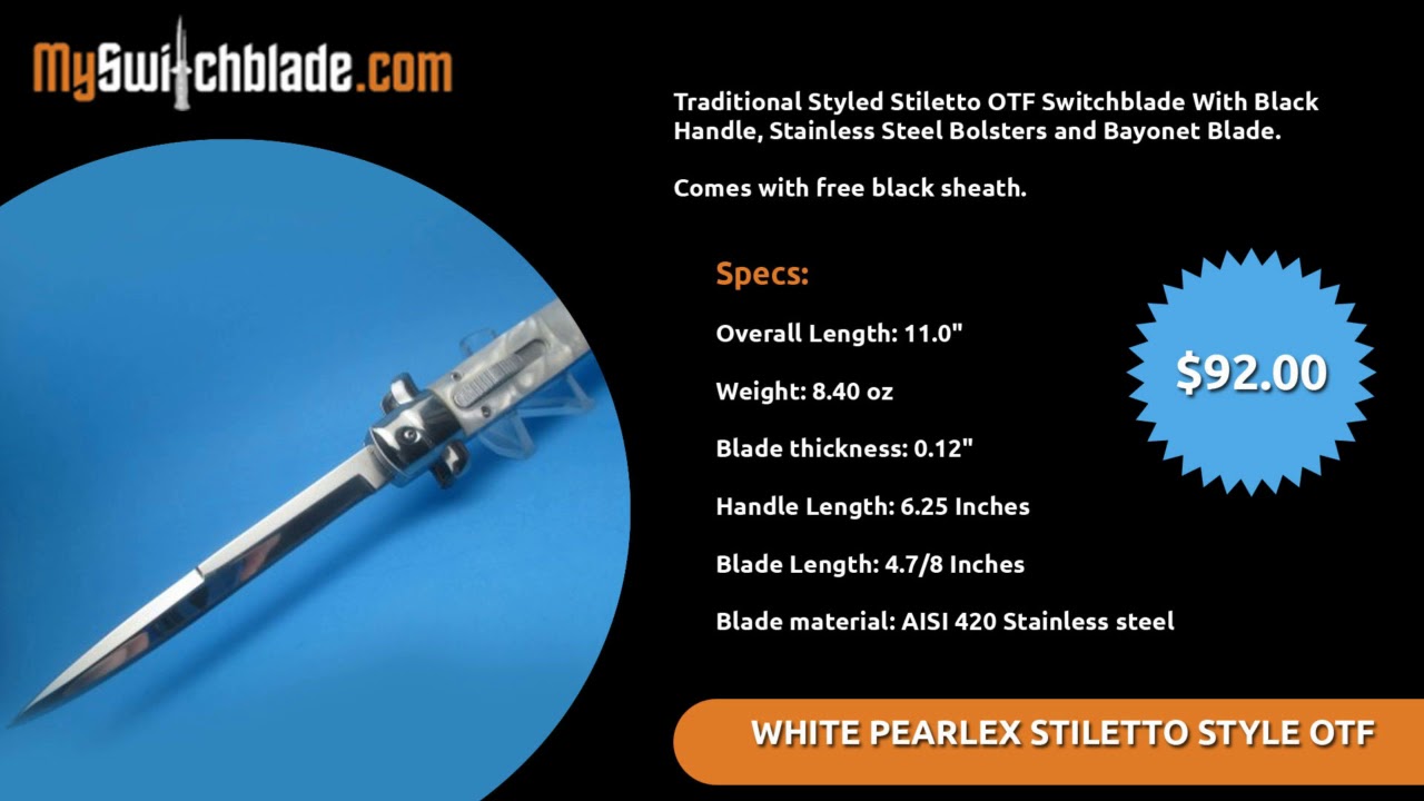 Custom switchblades knives at Myswitchblade.com