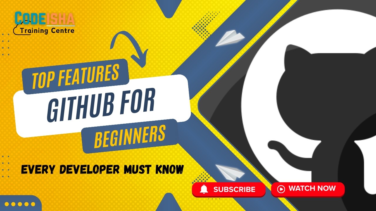 GitHub for Beginners | GitHub Features Explained with Examples | Full Tutorial