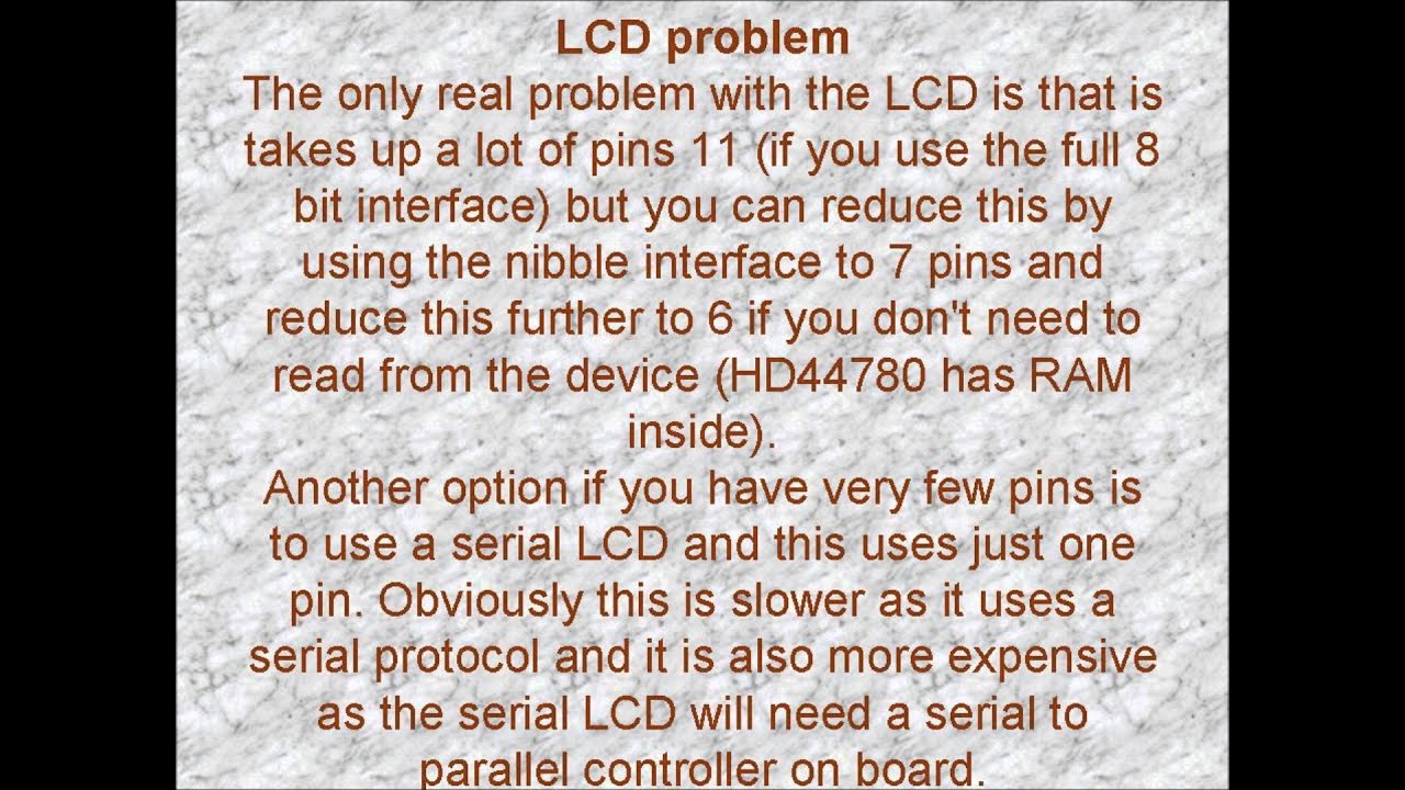 Microcontroller Interfacing With a Keyboard and LCD