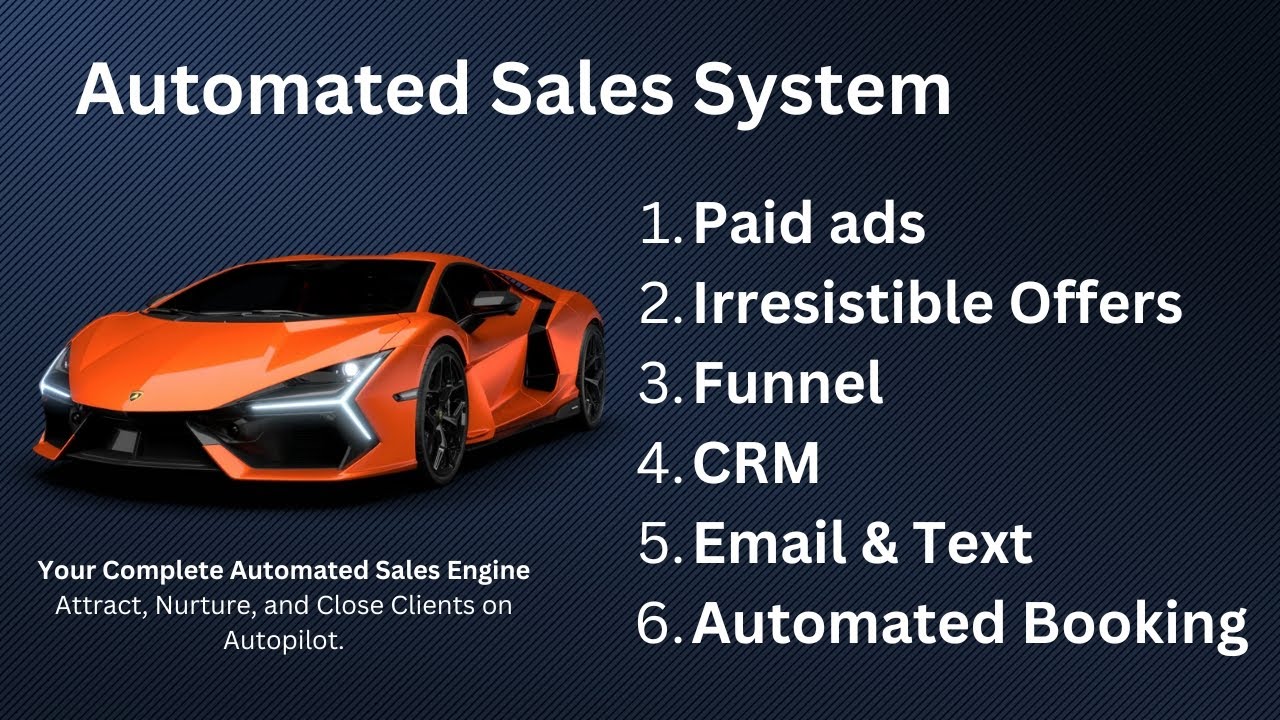How To Automate Your Marketing & Sales | Generate Sales On Autopilot
