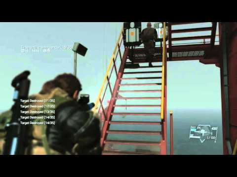 METAL GEAR SOLID V Side Ops 157 Target Practice WORLD RECORD