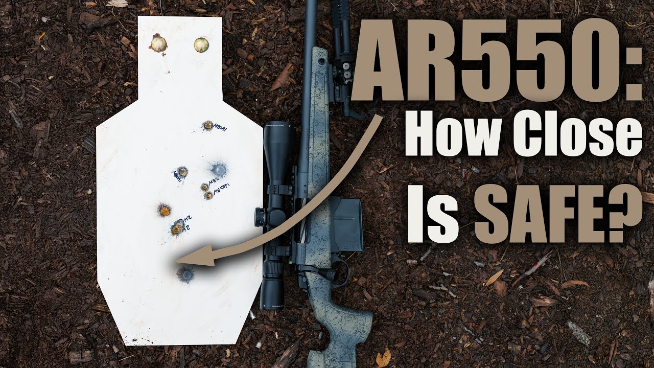 What are AR550 Targets Rated for?