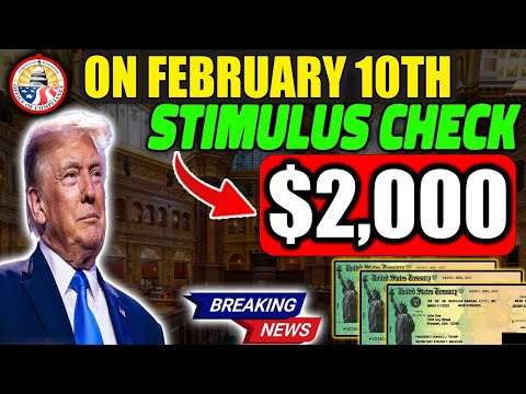 Senate Approves $2,000 Stimulus: Payments Set to Arrive on February 10th