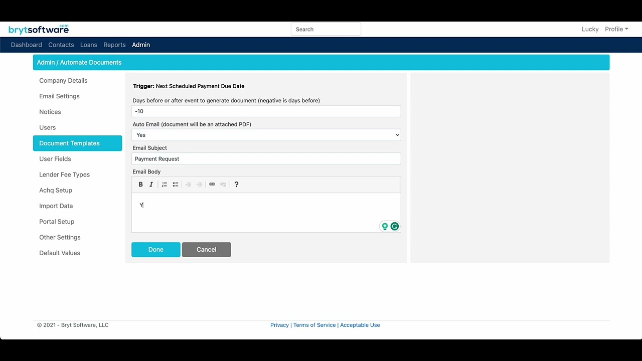 Custom Documents Module: Document Automation