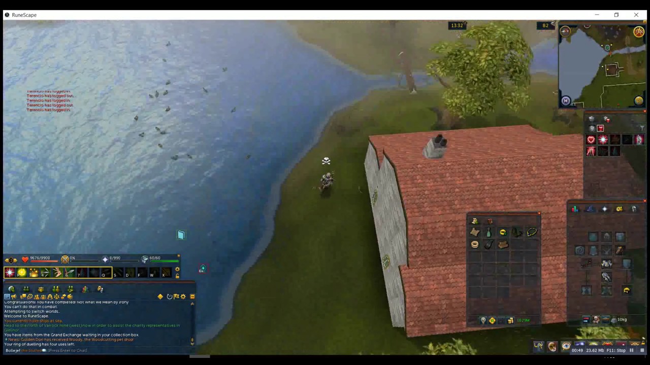 Must be full of railings Hard Clue Scroll Runescape