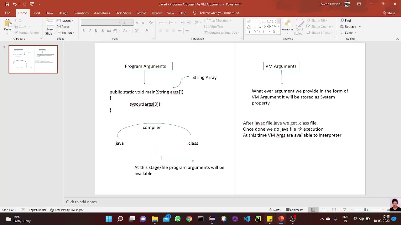 Java | Part8 | Program Arguments VS VM Arguments