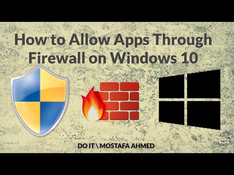 How to Allow Apps Through Firewall on Windows 10