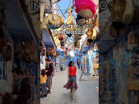 What Not Do In Morocco ๐ฒ๐ฆ #Travel #Morocco #PlacesToVisit #TravelTips