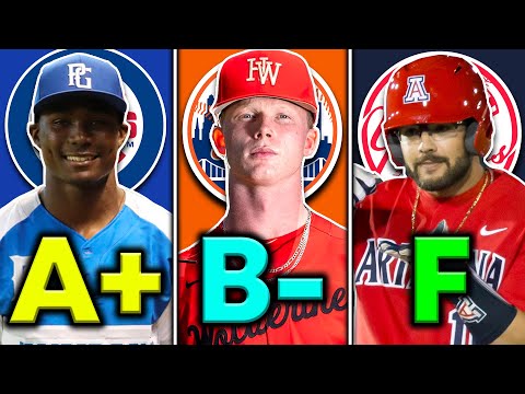 Grading EVERY Team in the 2020 MLB Draft