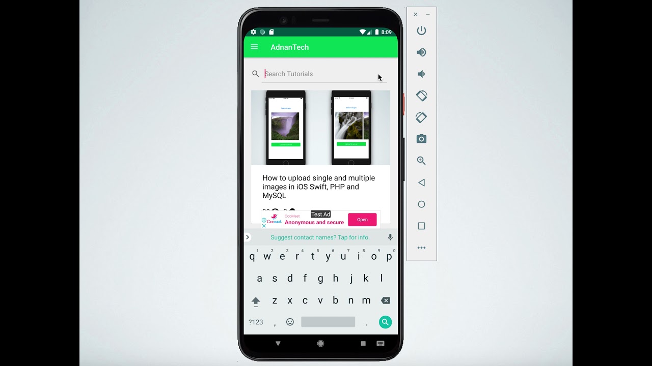 Android app in Java for Blog - AdMob Approved