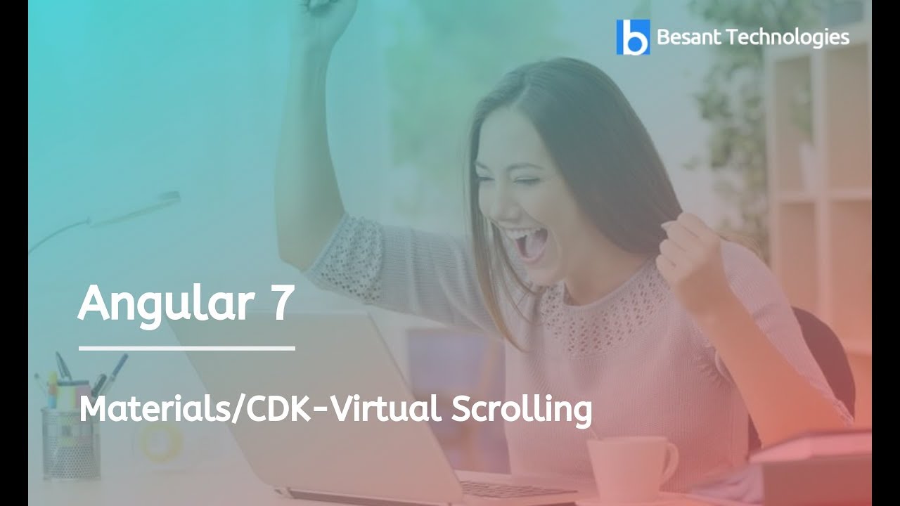 Angular7 - Materials/CDK-Virtual Scrolling
