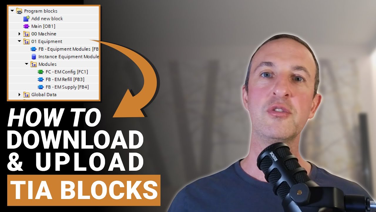 TIA Portal - How to Upload from a PLC