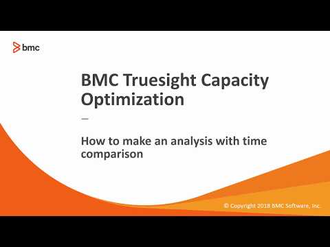 BMC TSCO: How to Make an Analysis with Time Comparison