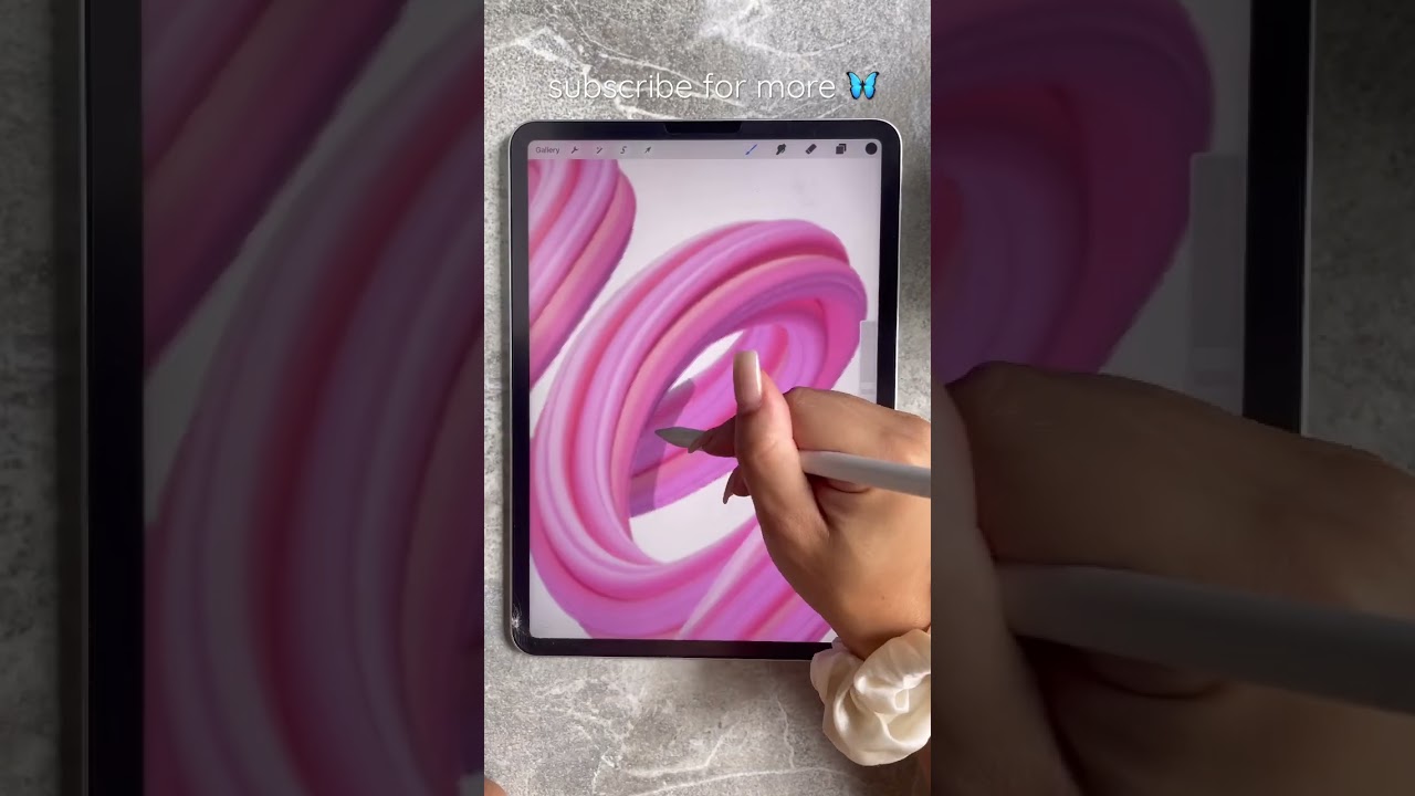 Procreate tutorial: Requested Personalise Name art for Sherya🖌🥰 #procreate #procreatetutorial