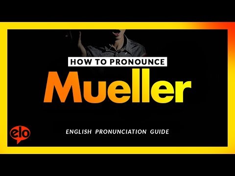 How To Pronounce Mueller | Pronunciation Guide