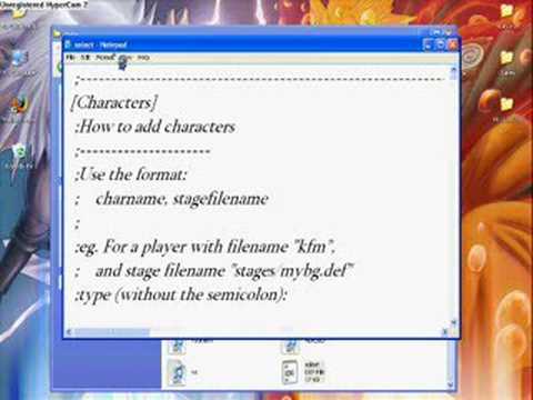 how to download mugen chars and put them in