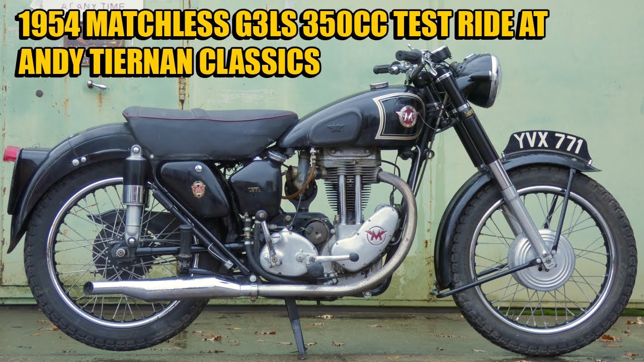 1954 Matchless G3LS 350cc at Andy Tiernan Classics #09412MCH