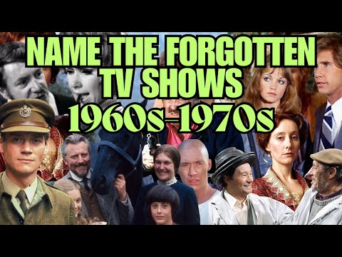 Guess The Forgotten TV Shows Of The 1960s & 1970s Quiz [Quiz Mix Challenge]