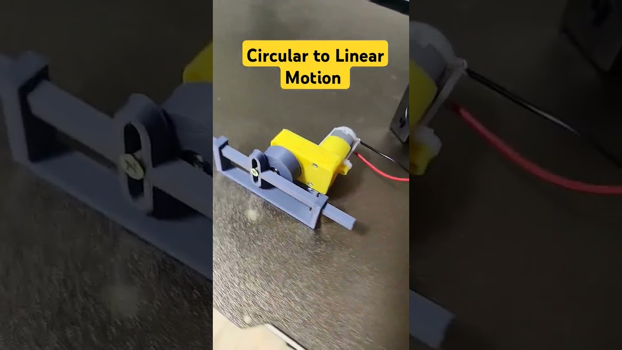 Circular Motion to Linear Motion #mechanicalengineering #mechanical #movements