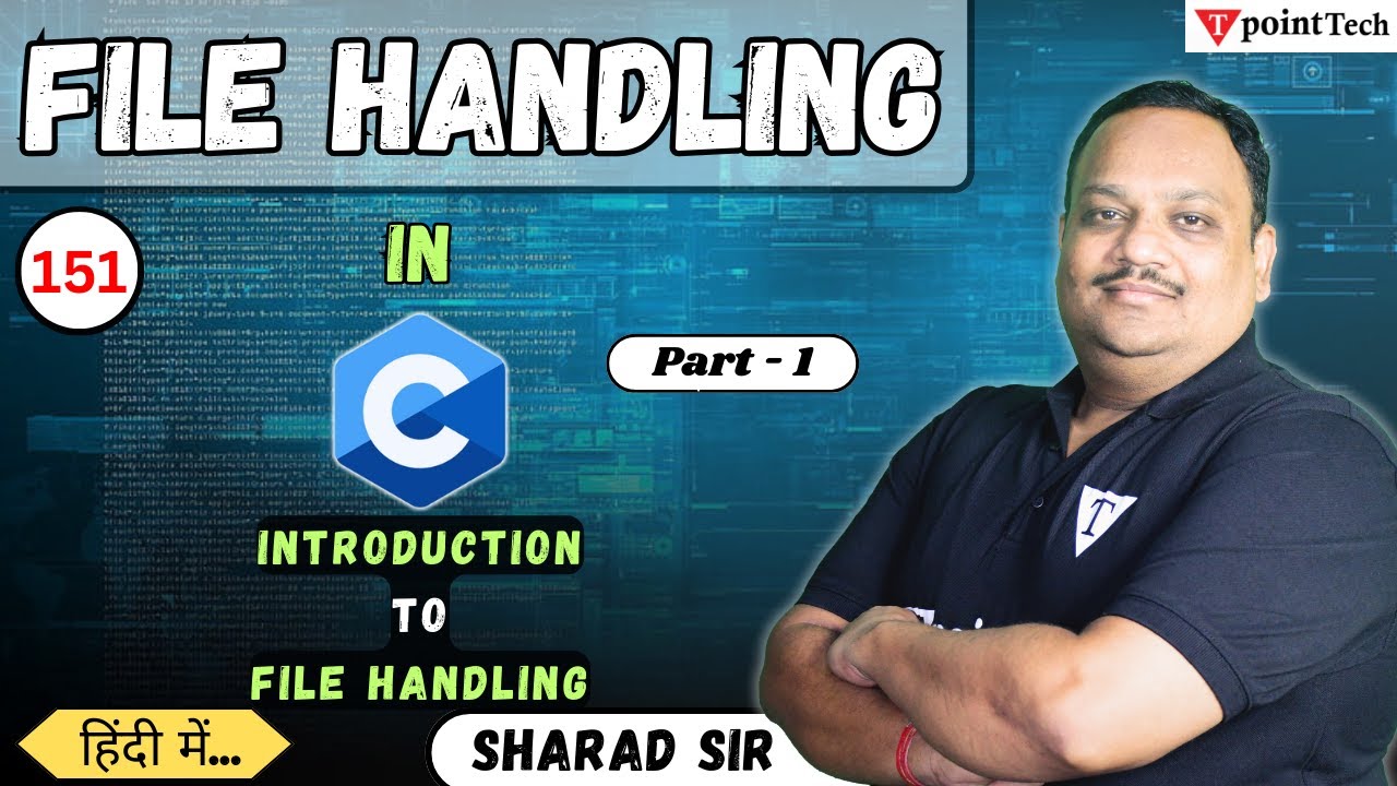 Introduction to File Handling in C Programming | What is File Handling? | C Programming Tutorial