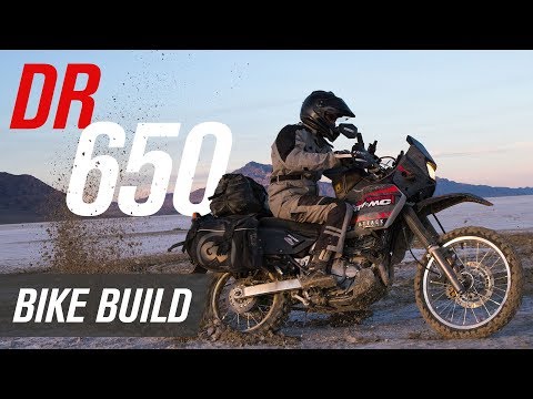 Suzuki DR650 Adventure Bike Build