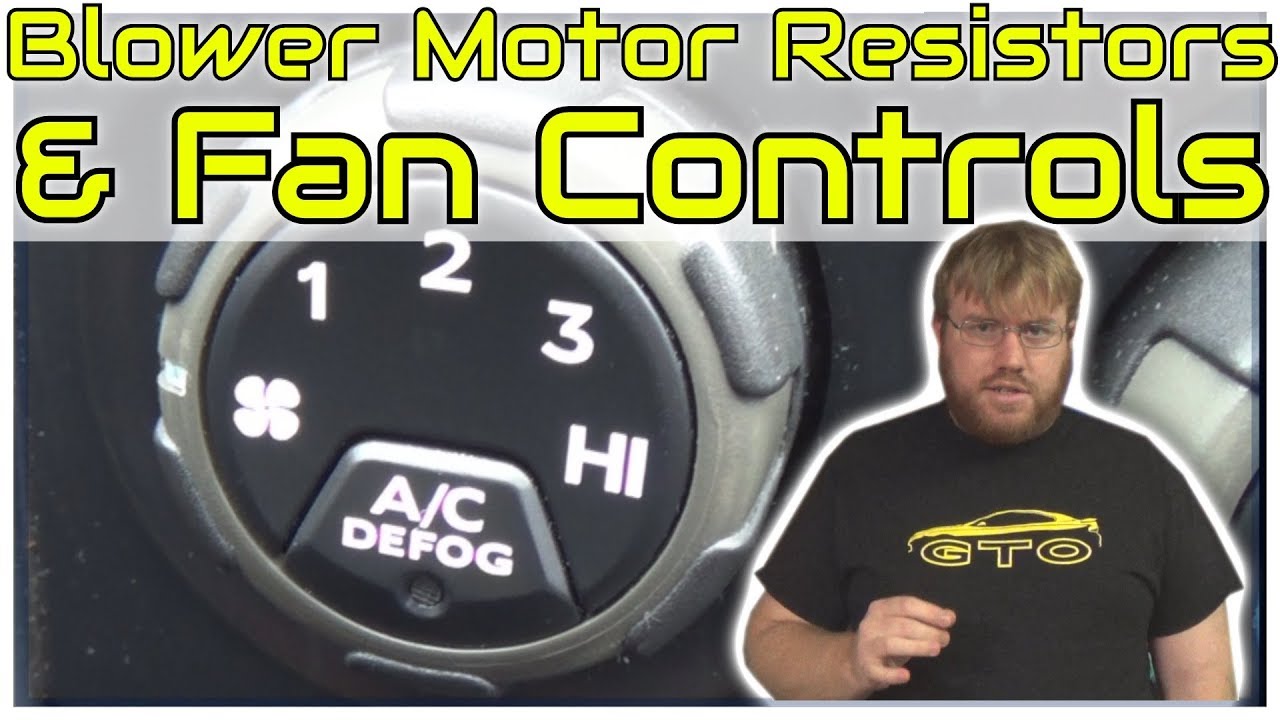 Blower Motor Resistor • Cars Simplified