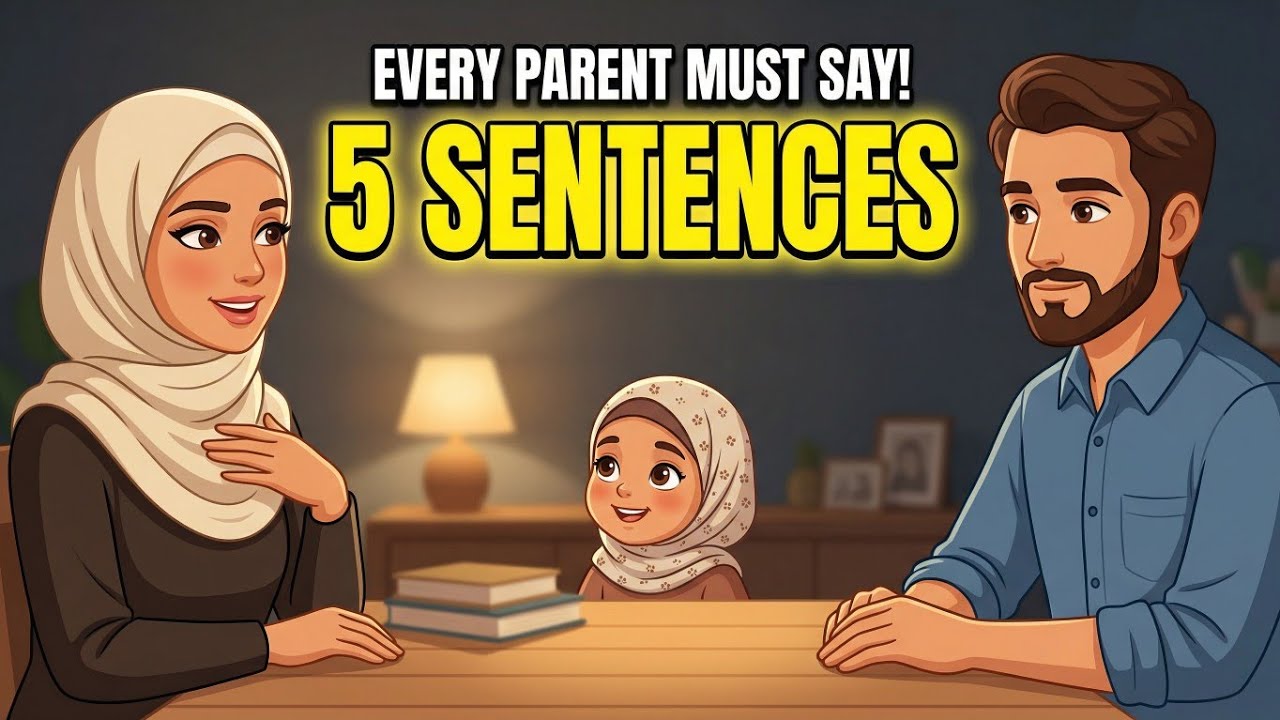 5 English Sentences Every Parent Should Say to Their Child Daily
