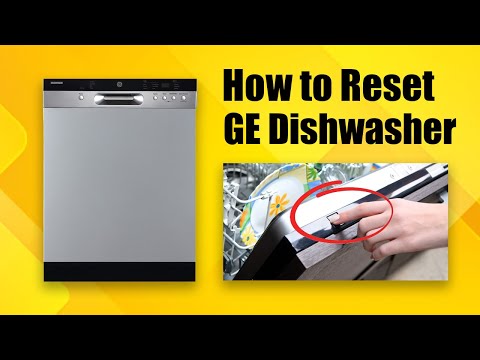 How to Reset GE Dishwasher || Hard Reset + Soft Reset ( 2024 )