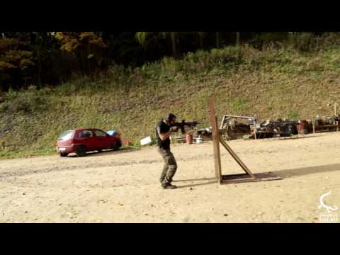 Testing the HK416 a5 for the first time.