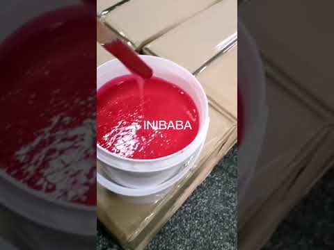 Red-color Condensation cure silicone rubber for moulds casting