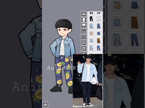 BTS Jin Anime Lookππ¦ ππ#bts #jin #army #shorts #shortvideo #youtubeshortsp