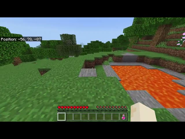 secret base Minecraft Map