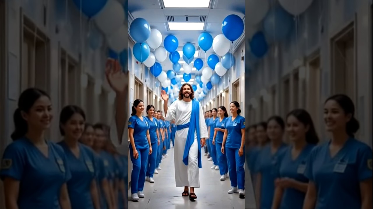 Jesus Spreads Miracles & Joy#shortsfeed #ai