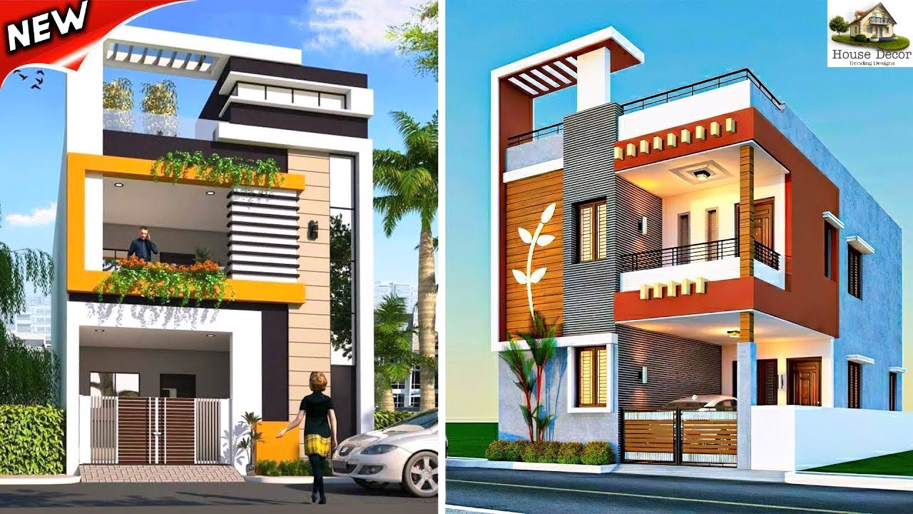 TOP 50 Double Floor House Front Elevation Designs | 2 Floor Small House Front Designs