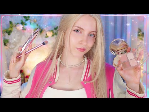 π ASMR Your Best Friend MEAN GIRL Does Your Makeup for the First Day of SCHOOL πβ¨
