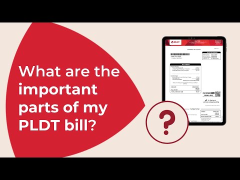 What are the important parts of my PLDT bill | #QuickTips