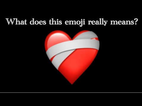 What does the Mending Heart emoji means?