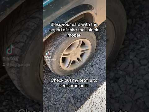 Volume up! Mopar 360 raw sound. #mopar #dakota #dodge #jloggarage #automobile