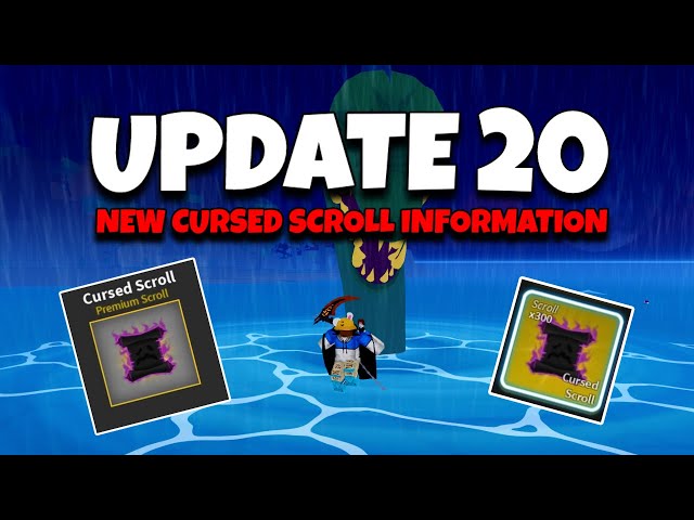 Roblox Blox Fruits Update 20: Scrolls, new weapons, and more